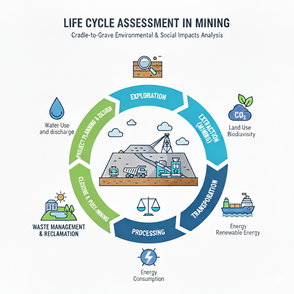 Life Cycle Assessment for Sustainable Mining Projects - Environment